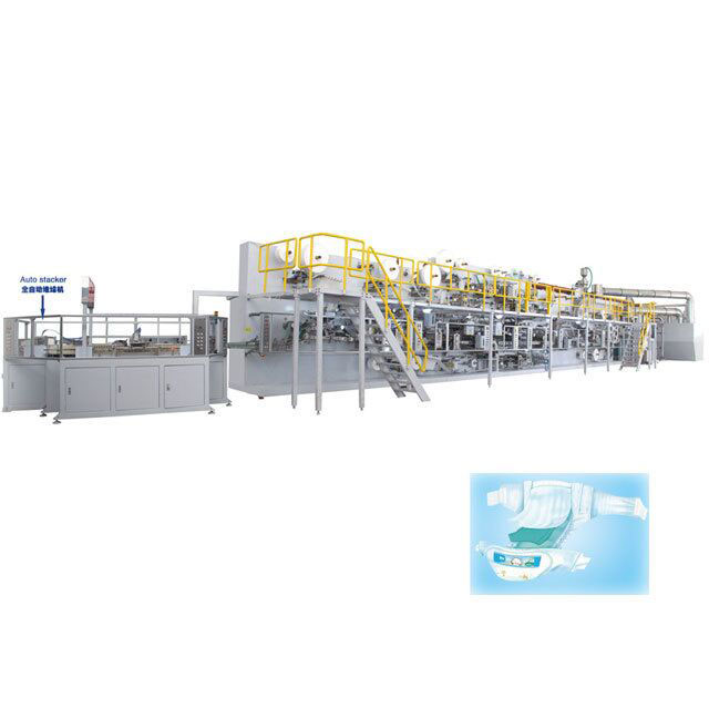 BST Automatic Web Guide I Shape Baby Diaper Making Machines - Topper